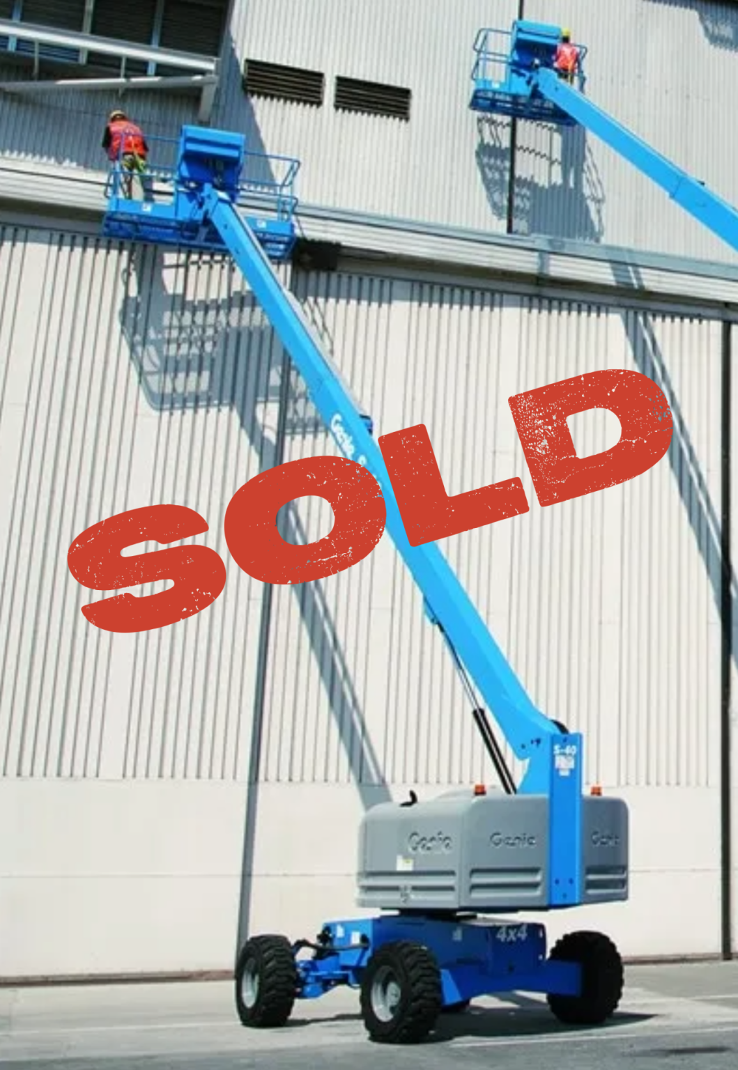 Genie Telescopic Boom S45 (2006) - Cherry Picker