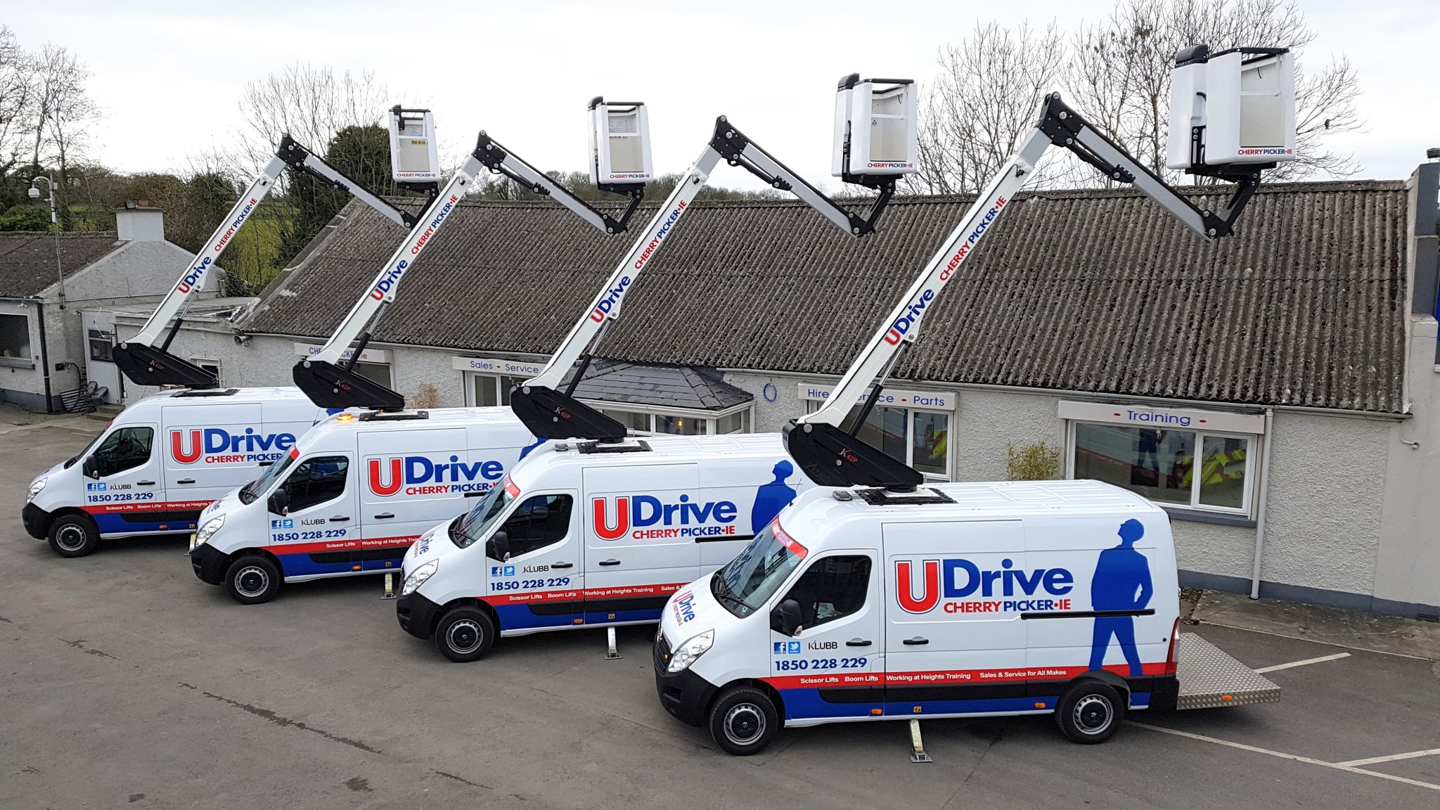 Used and Refurbished Van & Truck Mounted Boom Lifts - Cherry Picker